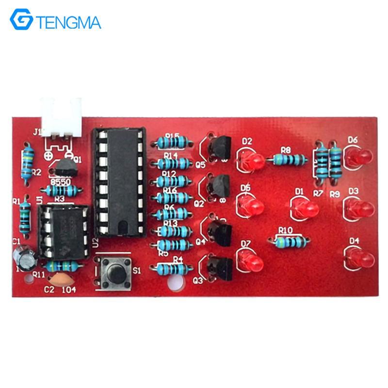 LED Fun Electronic Dice Circuit Board Welding Exercise Kit DIY ...