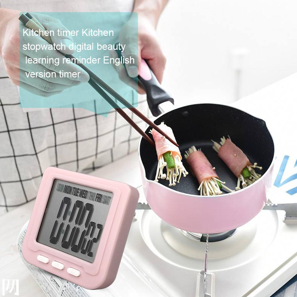 💰Kjøp Digital Electronic Timer Kitchen Cooking Countdown Magnetic Alarm ...