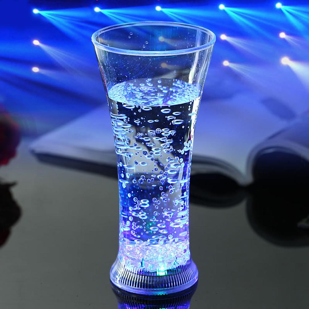 Buy 390ML Plastic LED Flashing Glowing Luminous Wine Drinking Cup for ...