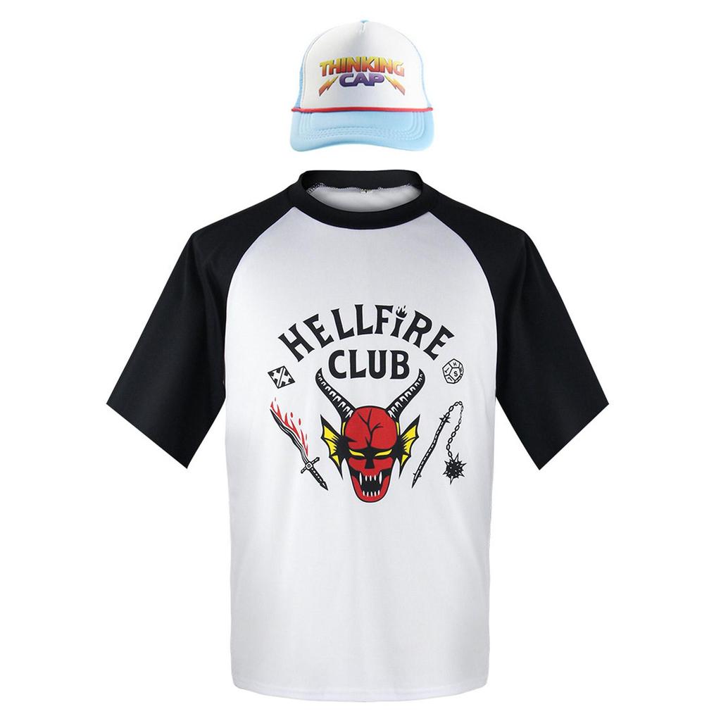Buy Thinking Cap Dustin Costume Set|Stranger Thing Thinking Baseball ...