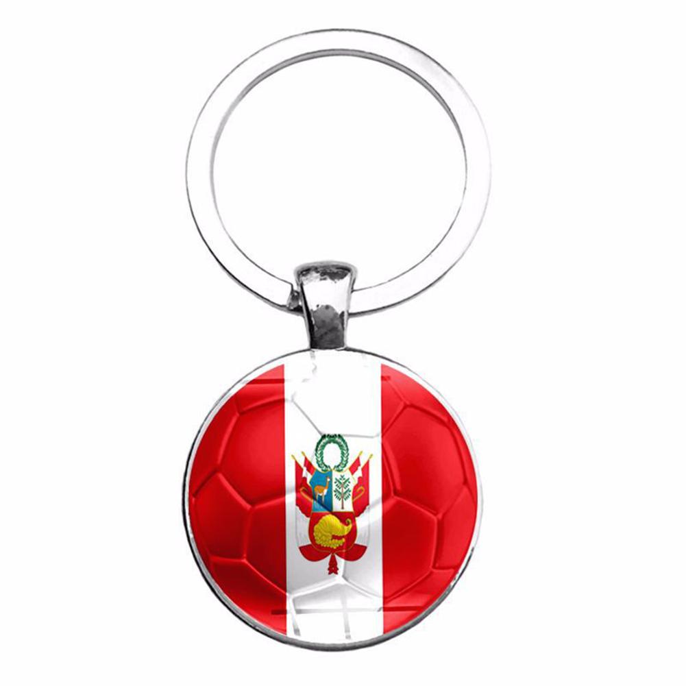 Buy World Cup Flag Keychain Country Football Soccer Fans Keyring Car ...