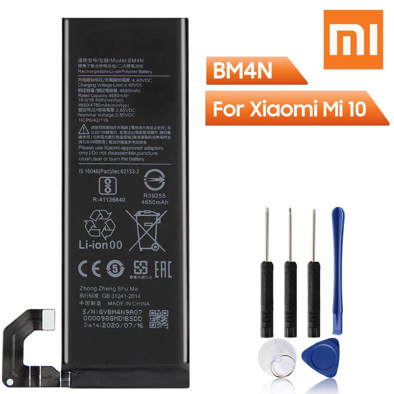 Buy Original Replacement Phone Battery BM4M For Xiaomi Mi 10 Pro 5G Xiaomi 10Pro 4500mAh Phone ...