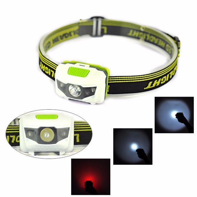 Super Bright 300LM R3+2LED Mini Headlamp Headlight Flashlight Torch ...