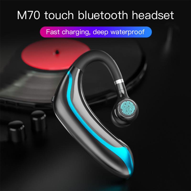 Buy Wireless Bluetooth-compatible Single Earphone Ear Hanging Type ...