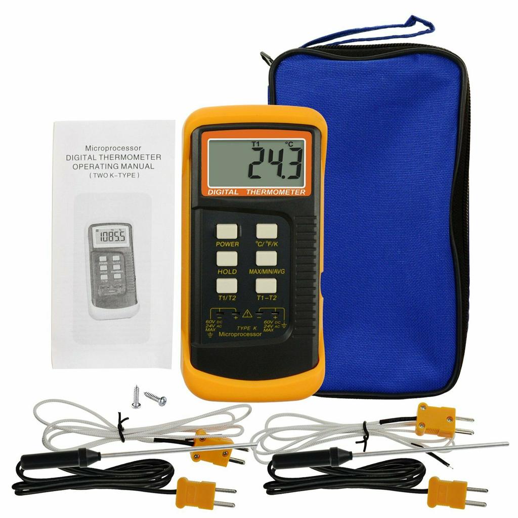 Business Industrial Test Meters Detectors 6802 II Dual Channel K