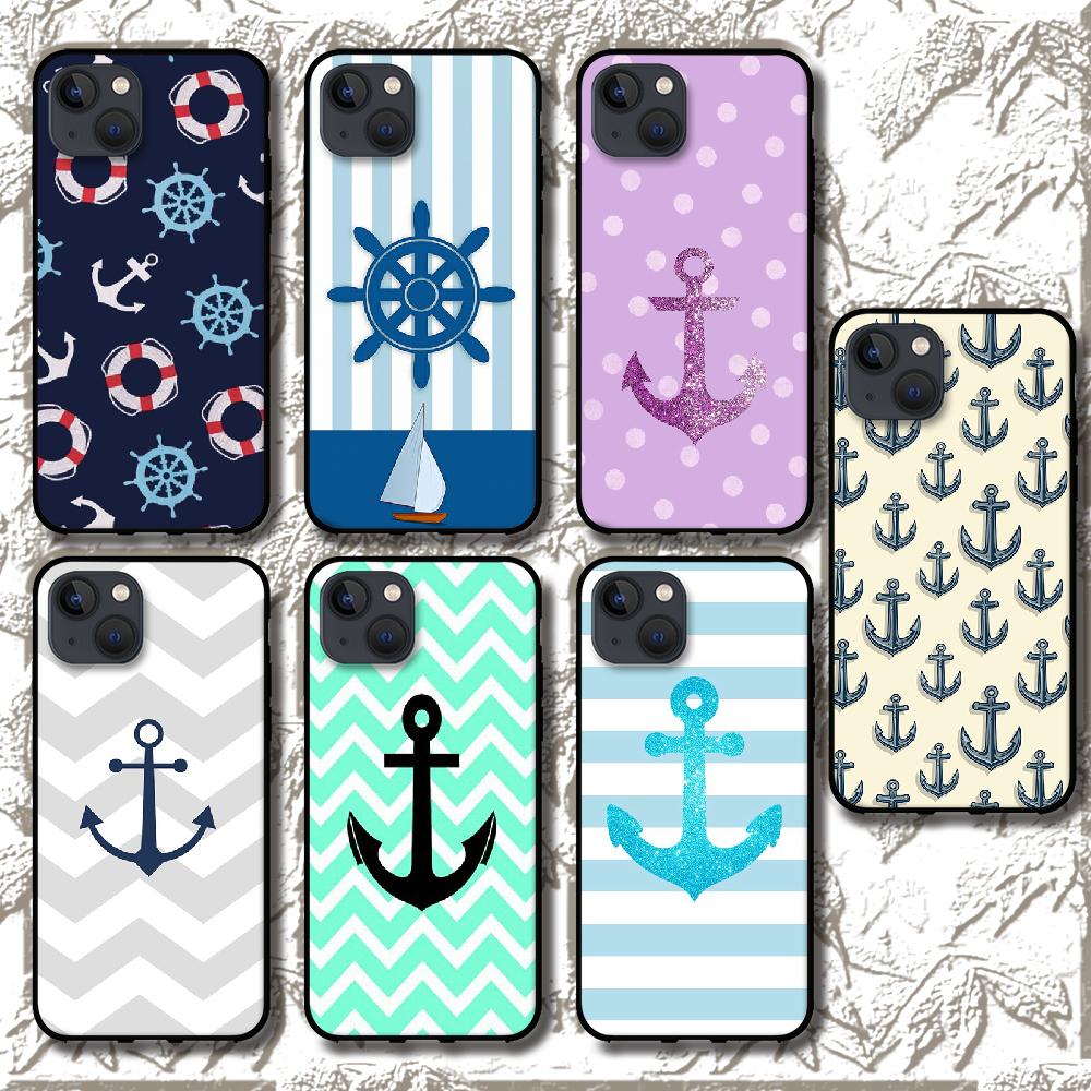 Nautical Anchor Sailing Art Phone Case For Iphone Samsung Galaxy Xiaomi ...