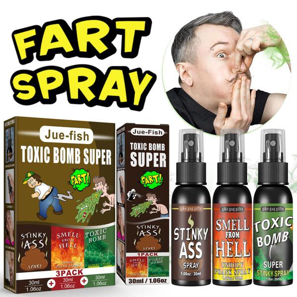 Buy 30ML Liquid Fart Gag Prank Joke Spray Can Stink Bomb Smelly Stinky ...