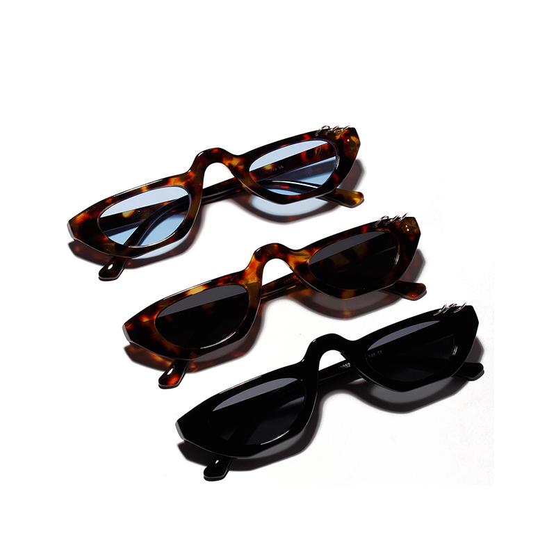 European And American Personality Super Small Box Square Sunglasses Men ...