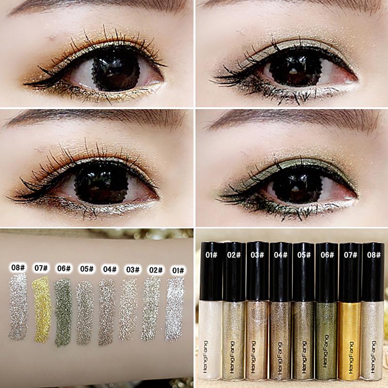 Buy Women Shiny Long Lasting Liquid Waterproof Eyes Makeup Eyeliner ...