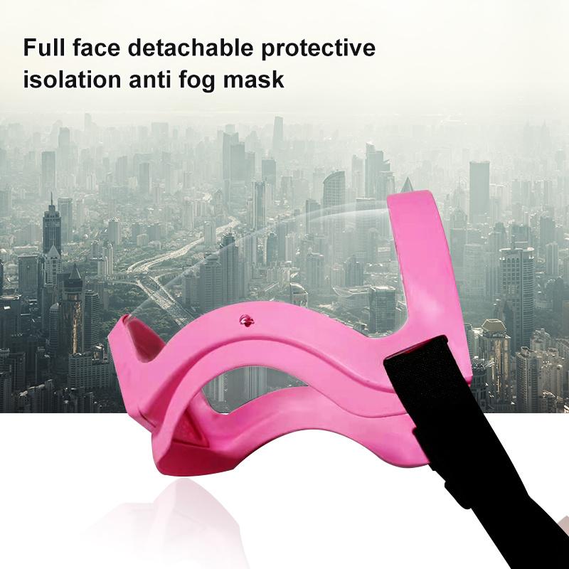 Buy Hd Anti-fog Outdoor Protective Clear Full Face Mask Windproof ...