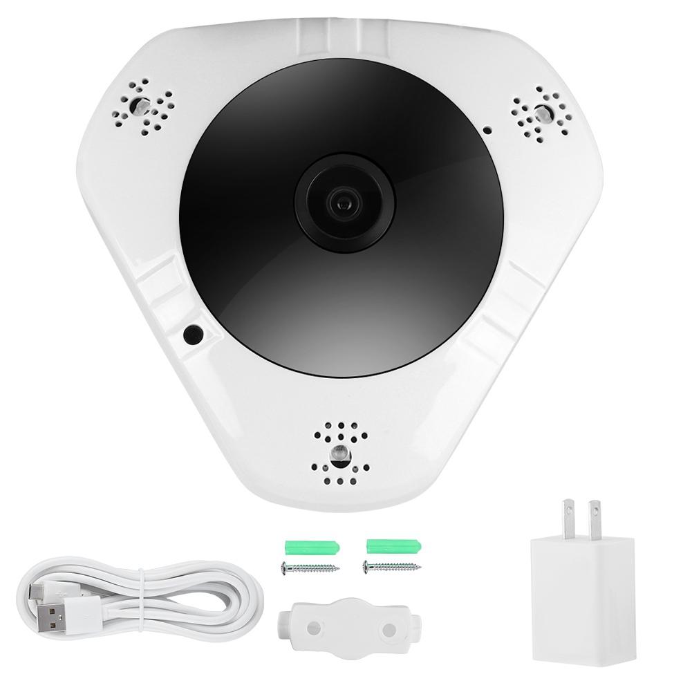 Buy 360 Degree Panoramic Wifi IP Surveillance Camera 1.3MP Wireless ...