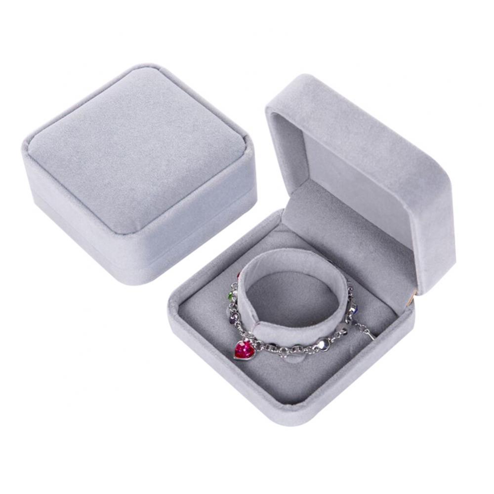 Buy Elegant Square Bracelet Storage Box Bangle Jewelry Holder Gift ...