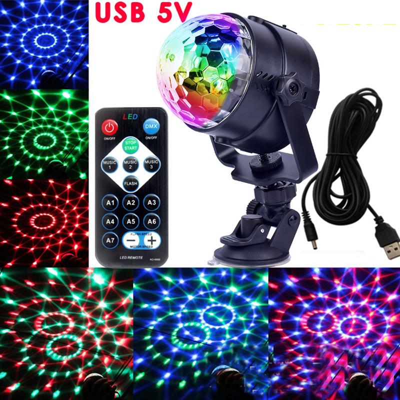 Buy Sound Activated Party Lights With Remote Control Dj Lighting Rbg ...