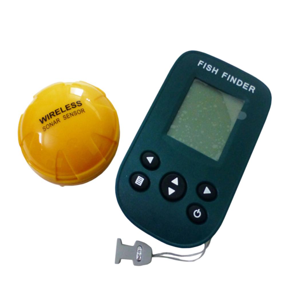 Buy 100m Handheld Detect Depth Fish Location Sonar Sensor & Alarm ...