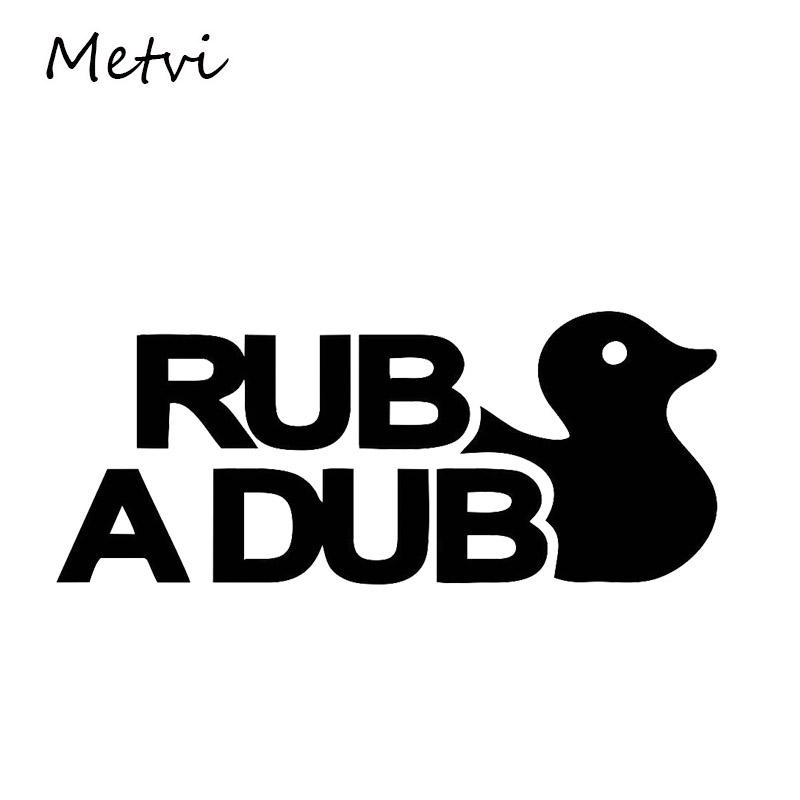 Metvi Sticker Rub a Dub Cars Stickers 3D Vinyl Car Wrap For Auto ...