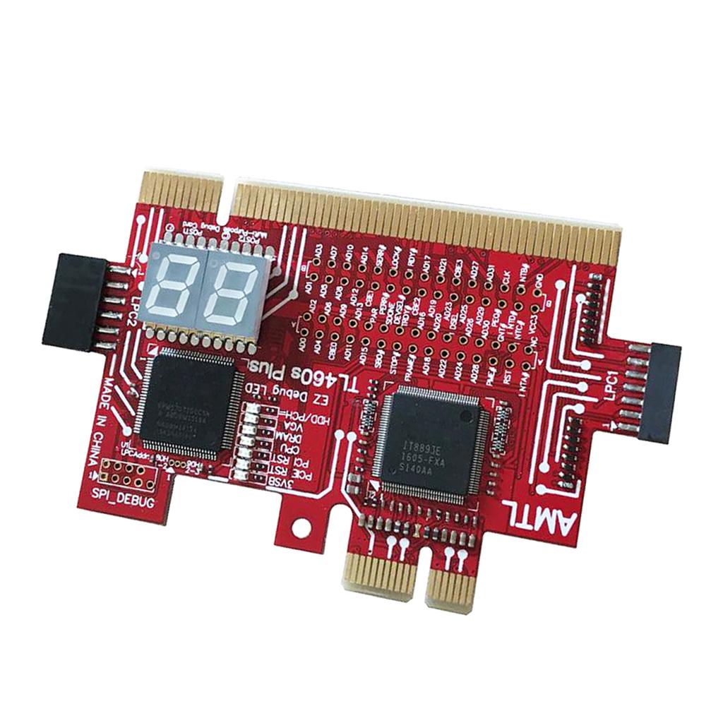 Buy TL460S PCI PCIE LPC Motherboard Diagnostic Test Analyzer Post Debug ...
