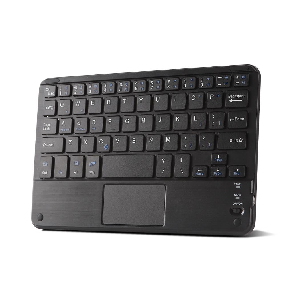 Satın alın Bluetooth Wireless Keyboard Touch Pad with Mouse Function Mini Ultra Thin BT Computer ...