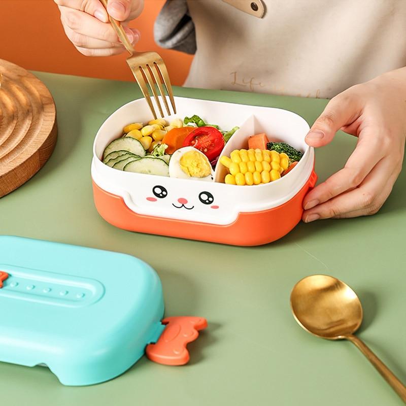 Cheap Cartoon Cat Cute Bento lunch Box for Kids School Children ...