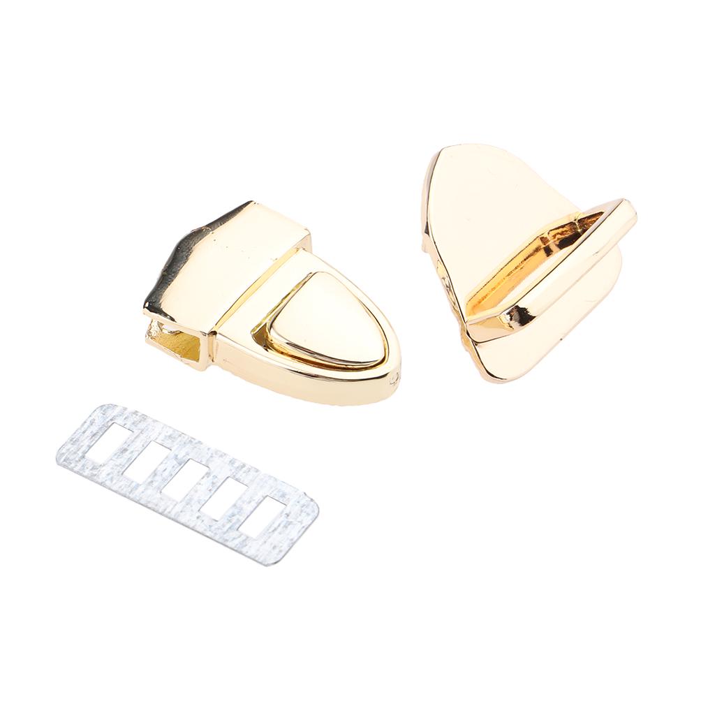 Buy Triangle Clasp Lock Replacement Bag DIY Accessories Purse Snap ...