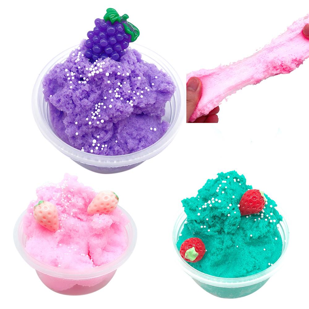 Toys Slime & Foam Toys & Games Berry cherry/ snow slime-clay slime etna ...