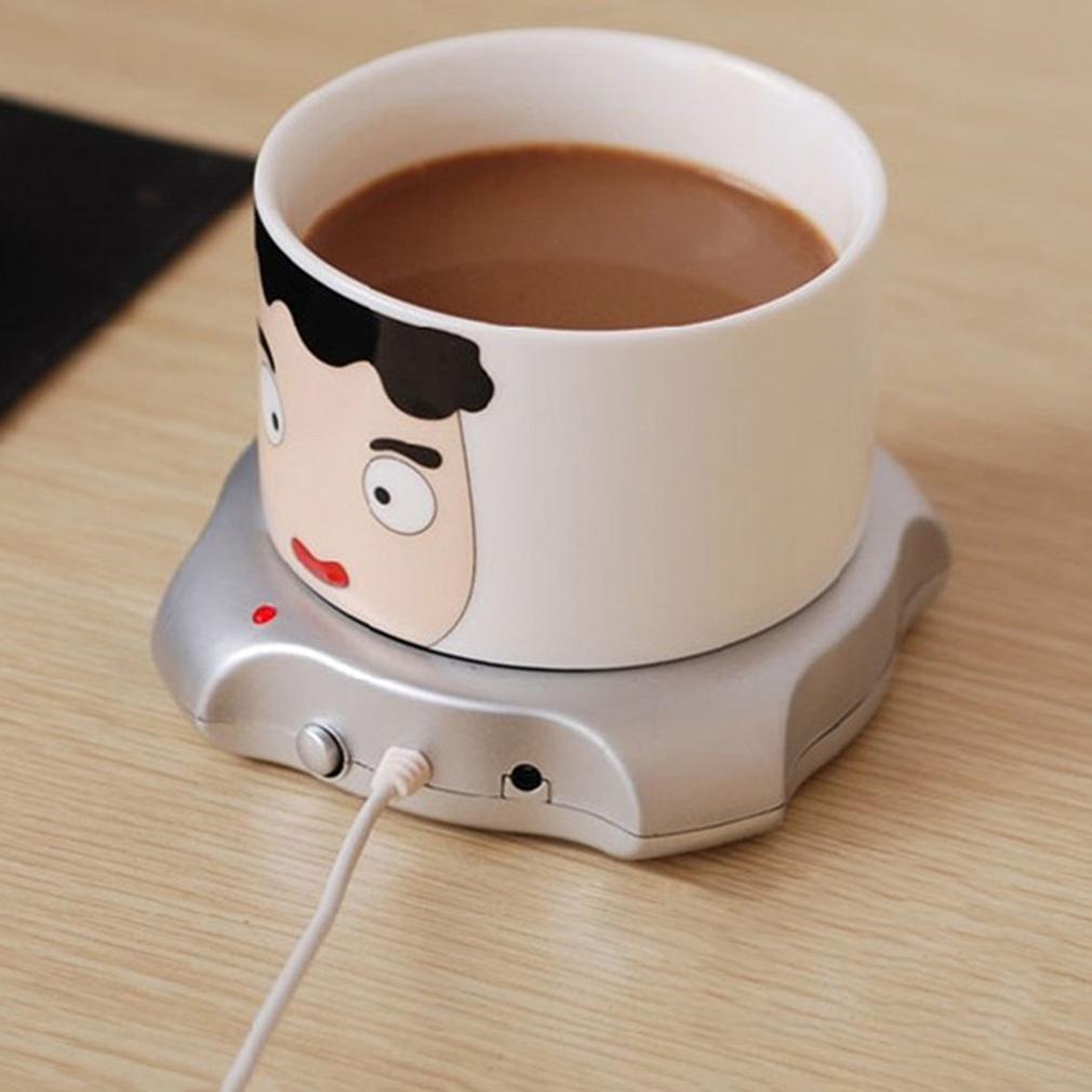 Mini USB Electric Cup Coffee Tea Warmer Mug Beverage Heater Mat Home ...