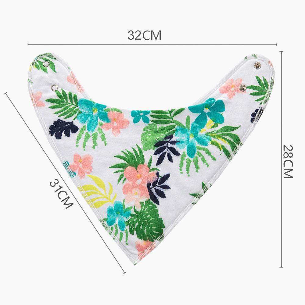 Satın alın Self-designed 4Pcs Baby Boy Girl Triangle Bibs Infant ...