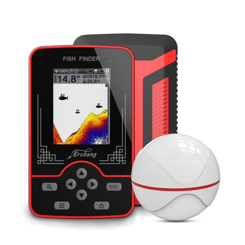 Satın alın Rechargeable Wireless Fish Finder Sonar 100m Distance 45m ...