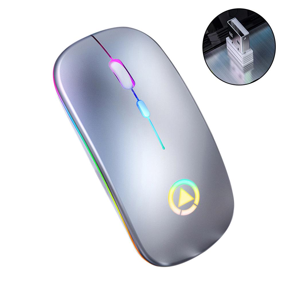 Buy Wireless Mouse Rechargeable Computer Mouse Office Accessories at ...