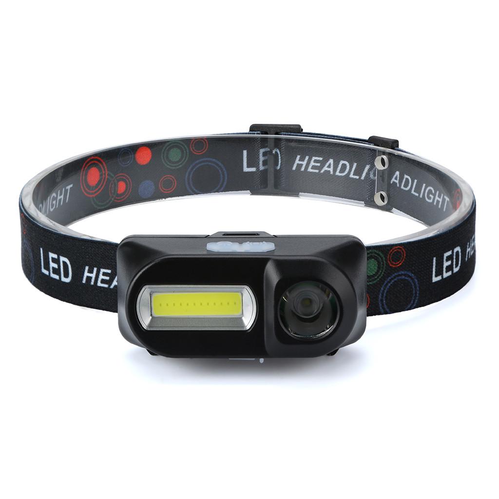Buy XPE COB LED 6-mode Headlight Straps Adjustable Headlamp ...
