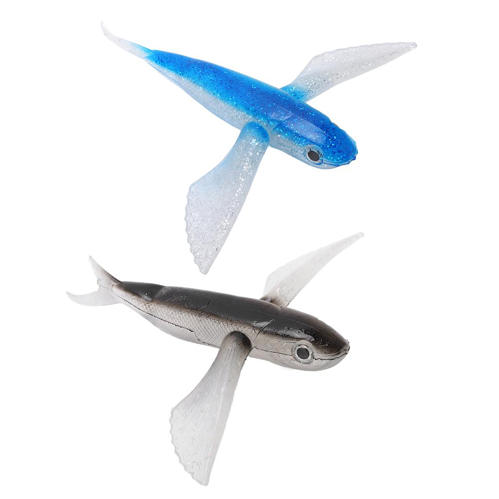 Buy Fishing Lure Flying Fish Shape Artificial Lure Soft Silicone Lure ...