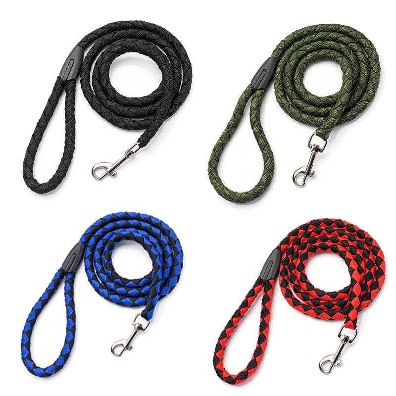 Nylon Dog Harness Leash For Medium Dogs Leads Pet Training Running ...