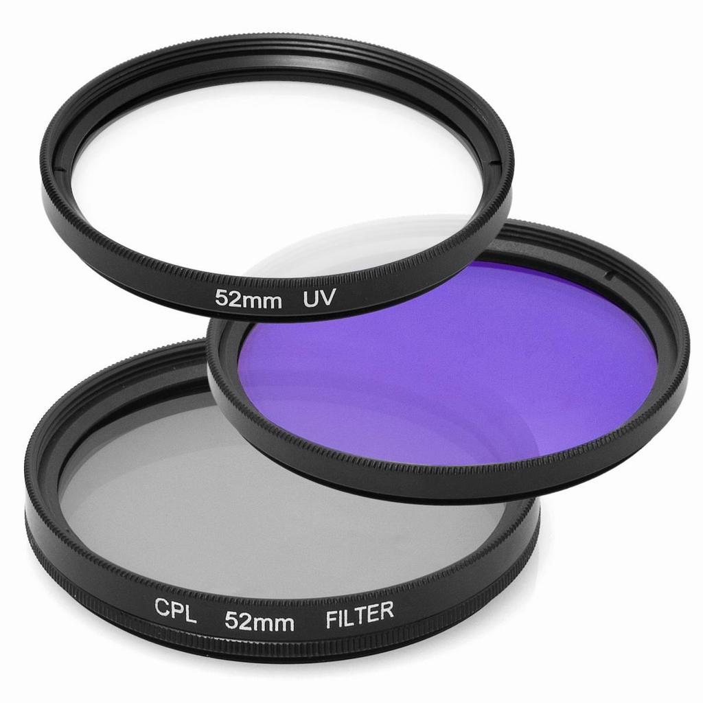 XCSOURCE 52mm /58mm ND2 ND4 ND8 ND Filter + UV CPL FLD Filter Set ...