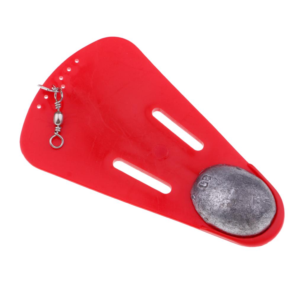 Buy Adjustable Fishing Trolling Diving Paravane Board with Lead Sinker ...