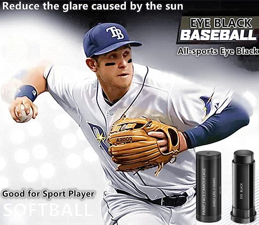 Cheap Eye Black,Eyeblack Stick for Sports,Easy to Color Black Face ...