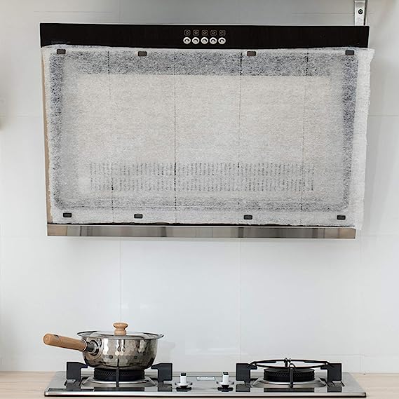 Cheap 10M/5M Disposable kitchen hood filter paper Range hood oil-proof ...