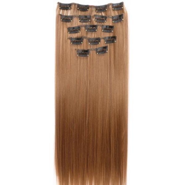 Buy Extra Thick Real Long Clip In Hair Extensions Curly Half Full Hair ...