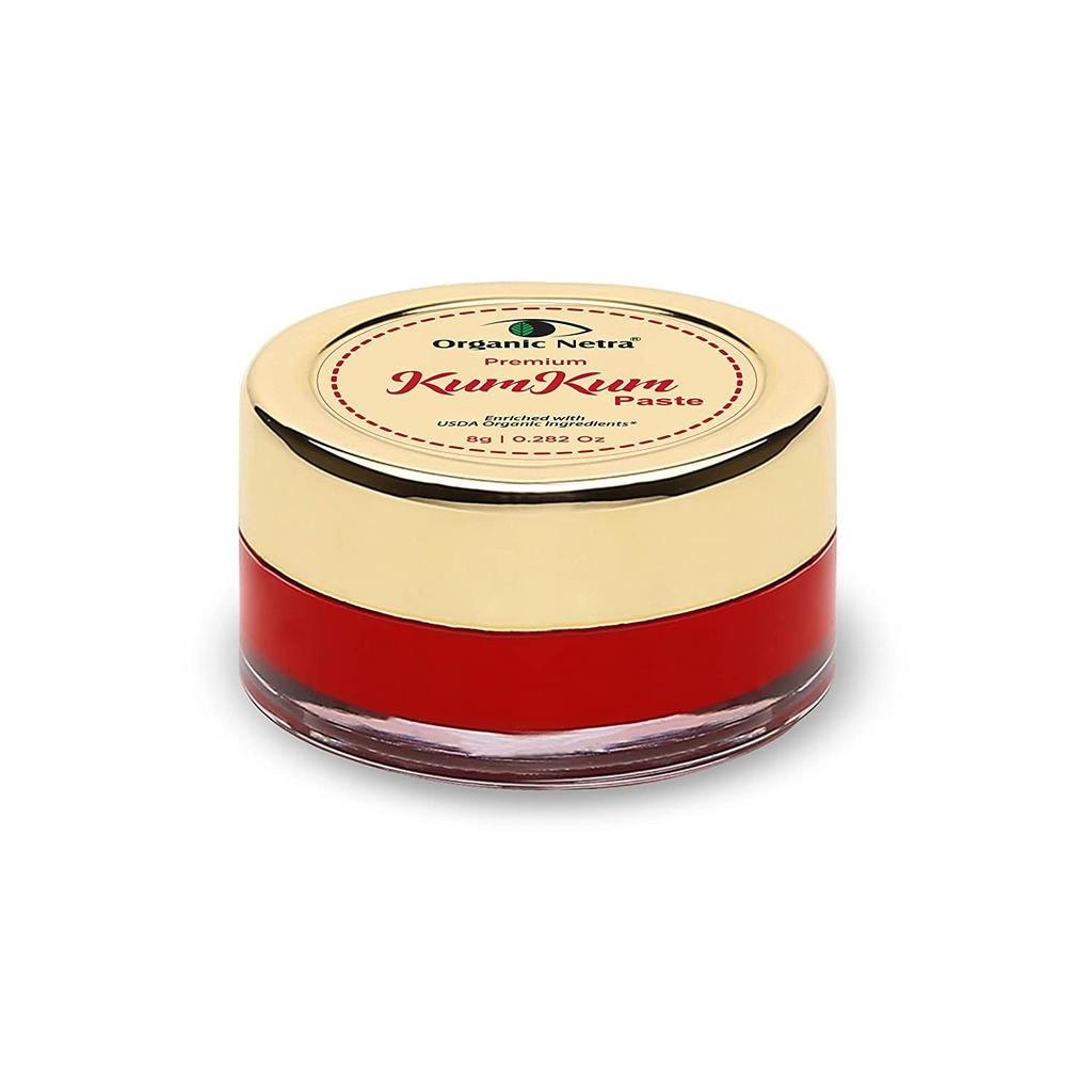 Buy Red Sindoor (kumkum) (8 G), Premium Kumkum Paste, Organic Netra at ...