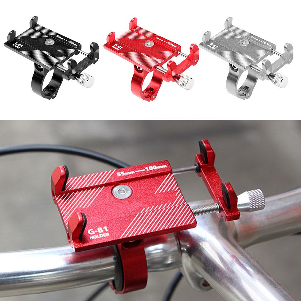 Buy Aluminum Bicycle Phone Holder Smartphone Adjustable Holder for GPS ...