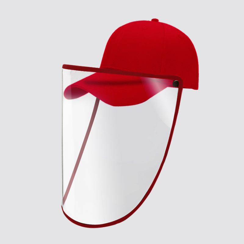 Buy Windproof Anti-spray And Splash Cap Detachable Transparent Mask to ...