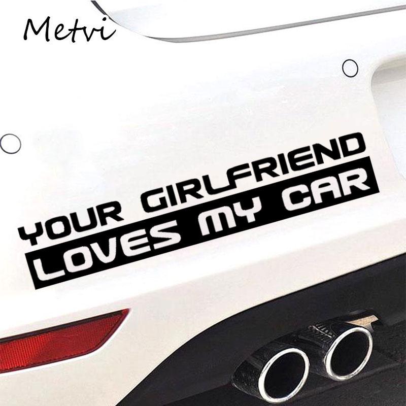 Buy Metvi Funny Word Car Sticker Vinyl Stickers Creative Window Decals ...