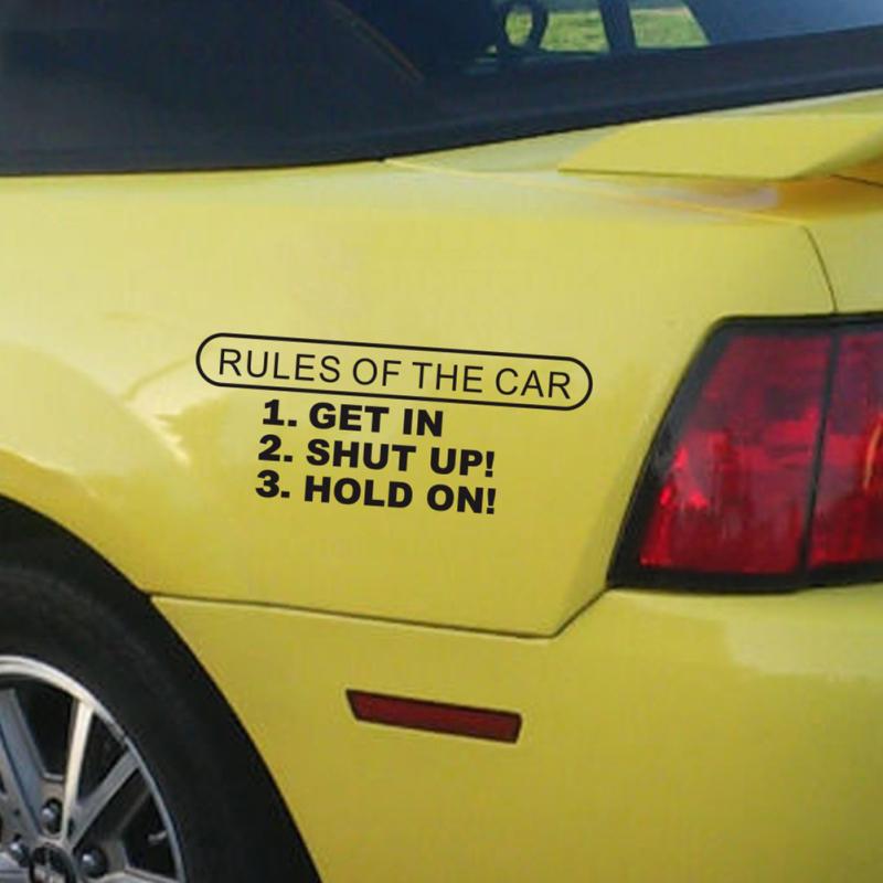 Car Body Stickers Waterproof Removable Self-adhesive Funny Decals For ...