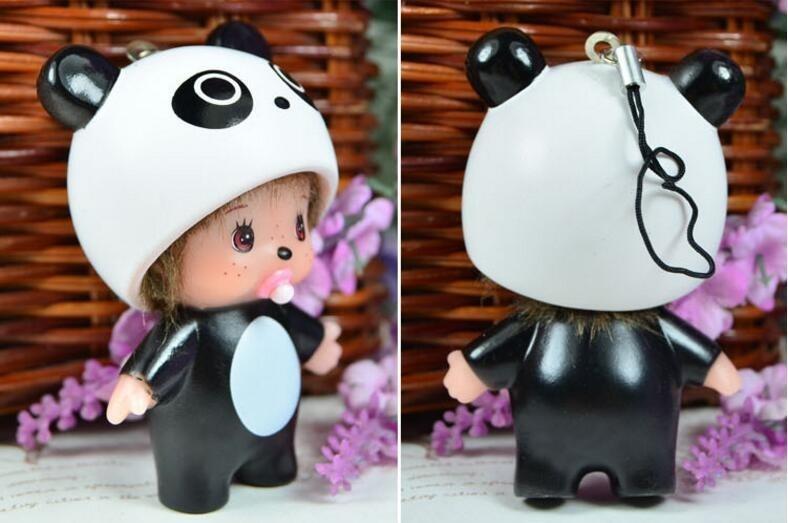 Buy Cute Monchichi Keychain Monchhichi Sleutelhanger Key Chain For ...