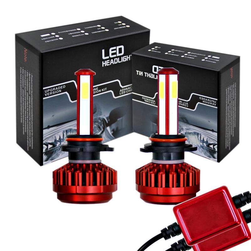 Buy Pair IP65 Waterproof LED Headlight Kit 9006 HB4 9012 9006XS 6000K ...