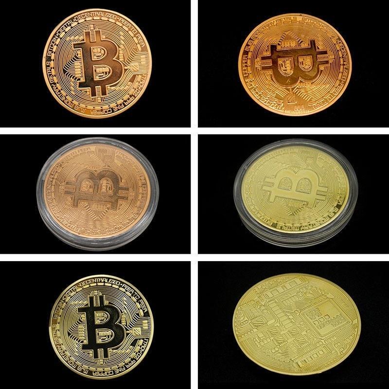 Buy 1 x Rare Collectible Golden Iron Bitcoin Commemorative 3 Colors ...