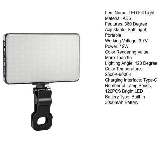 Cheap 1 Set LED Fill Light 360 Degree Adjustable Soft Light ...