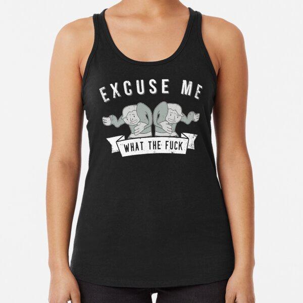 Buy Excuse Me Wtf Internet Meme Shirt Printed Tank Top Women Sleeveless ...