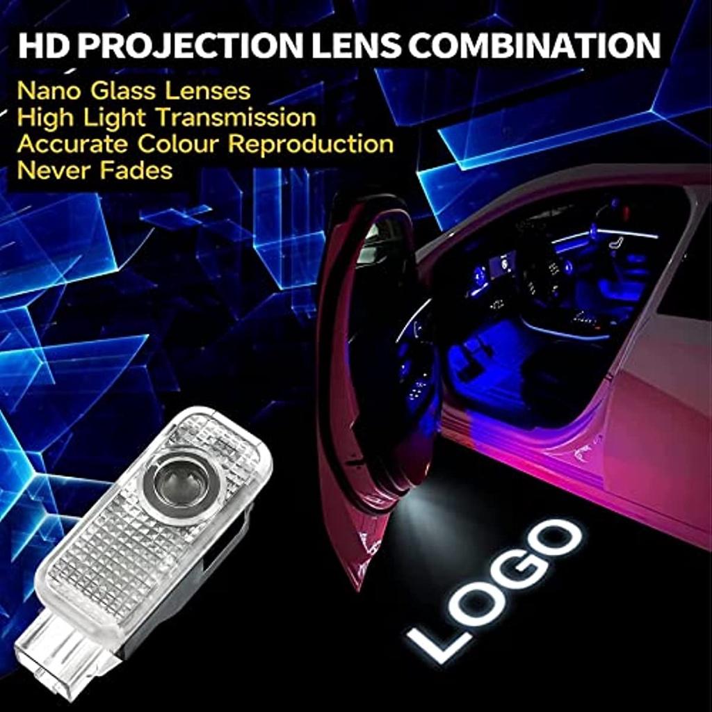Cheap 4 Pcs Led Projection Logo Car Light Welcome Projector Lamp Door ...