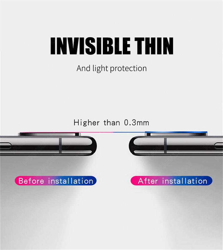Buy For iPhone 11 Pro Max Back Camera Lens Protector Tempered Glass ...