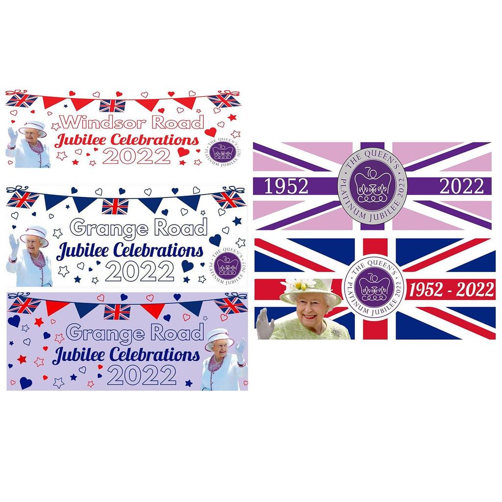 Buy Queen Elizabeth 2022 Banner | 75x180cm Queen Elizabeth 11 ...
