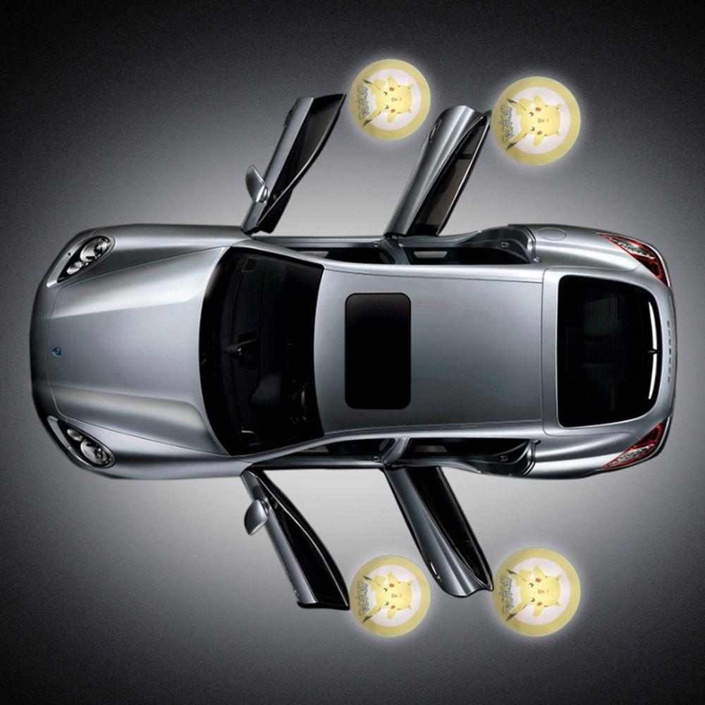 Buy Lamp LED Welcome Laser Car Wireless LED Door Welcome Light Car ...